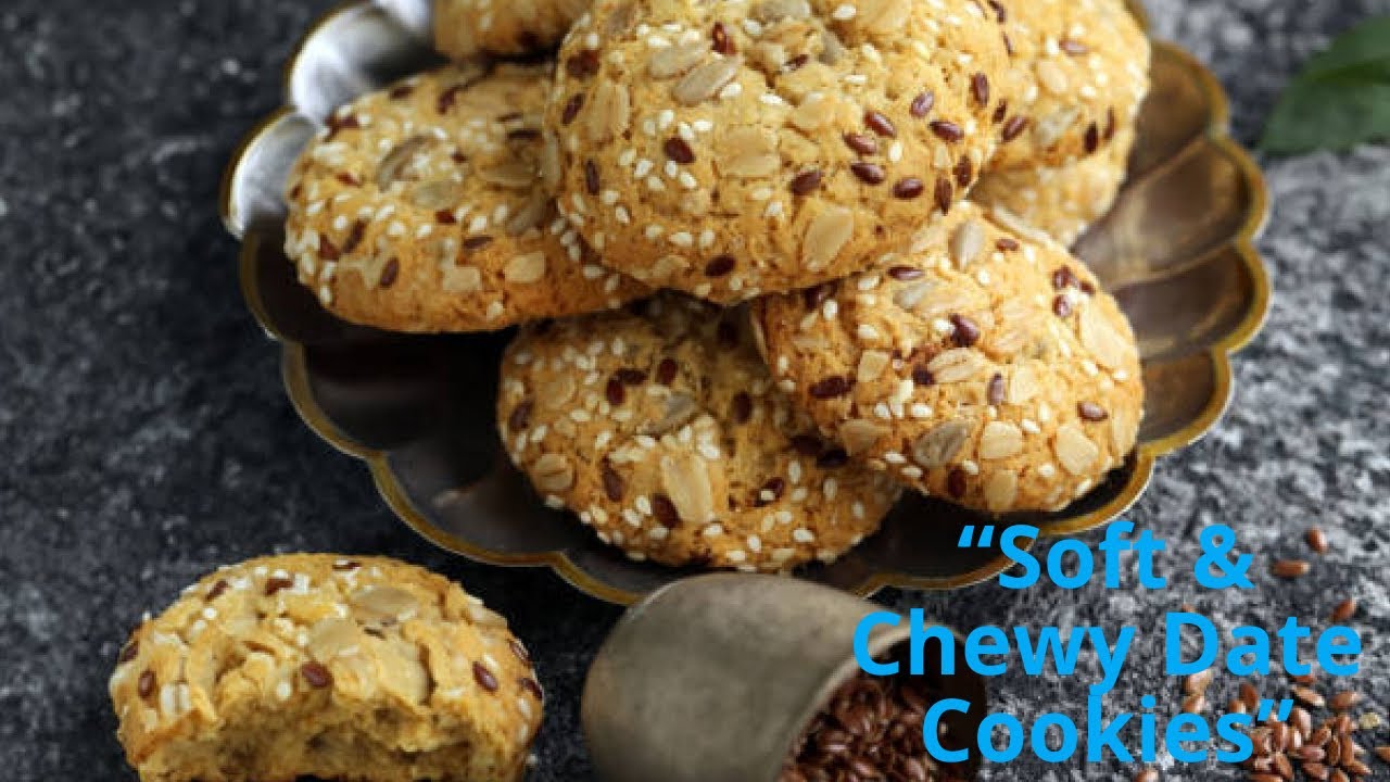 "Sesame and Date Cookies: Soft, Chewy, and Perfect for a Quick Snack ...
