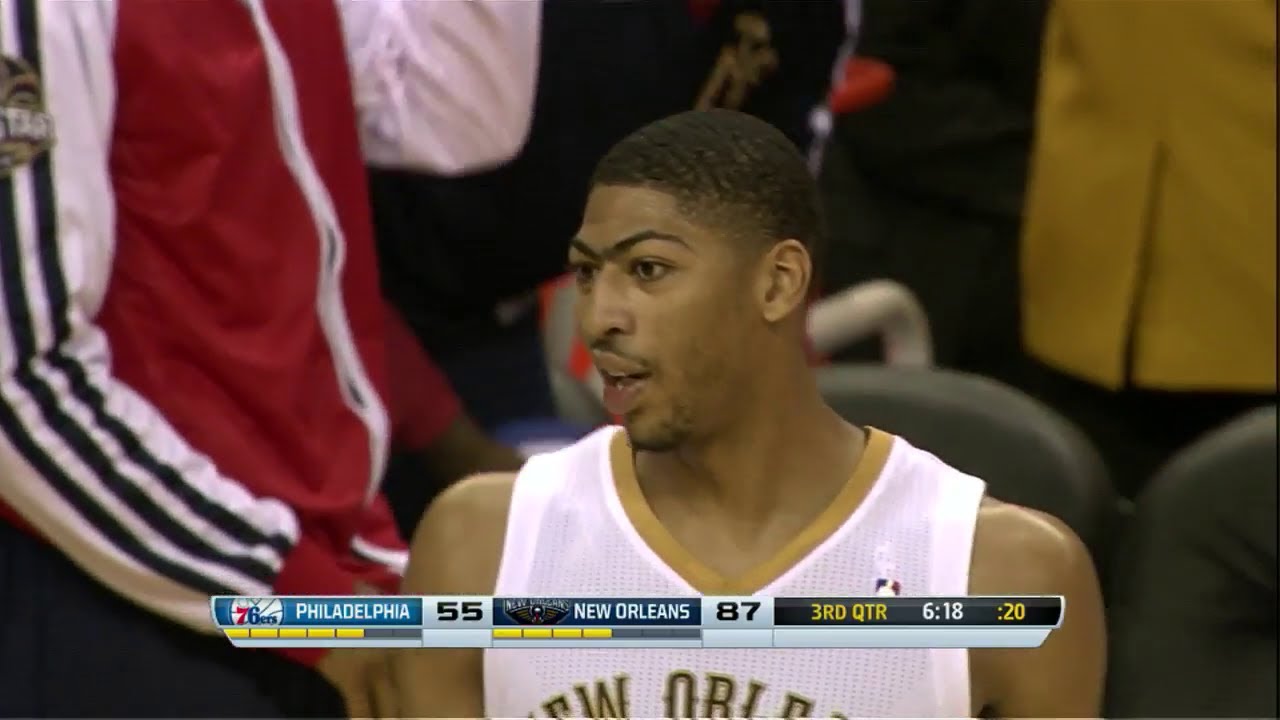 Anthony Davis Full Highlights vs 76ers (2013.11.16) - 13 Points, 9 ...