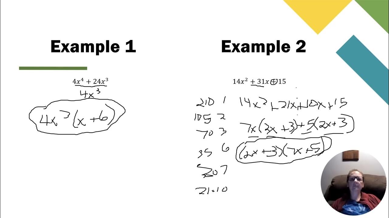 AM1 U5 4 Factoring Quadratics whose First Term is not 1 - YouTube