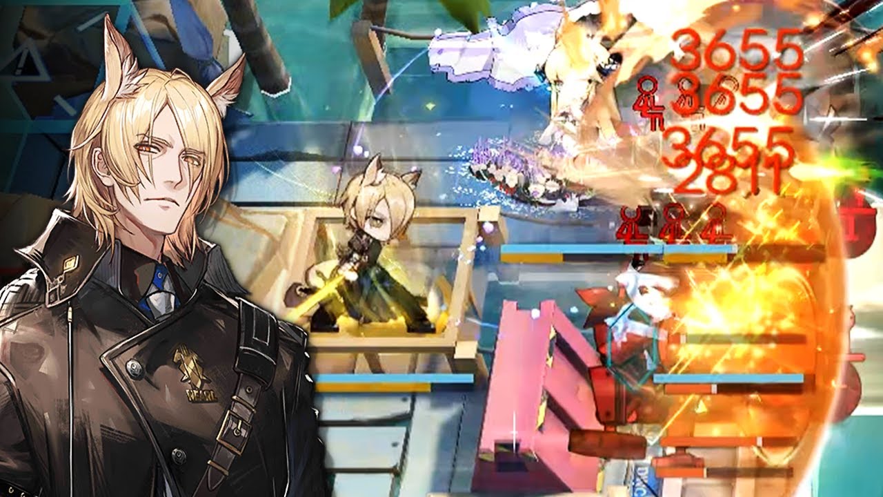 【Arknights】 Mlynar's Damage is Impressive - YouTube