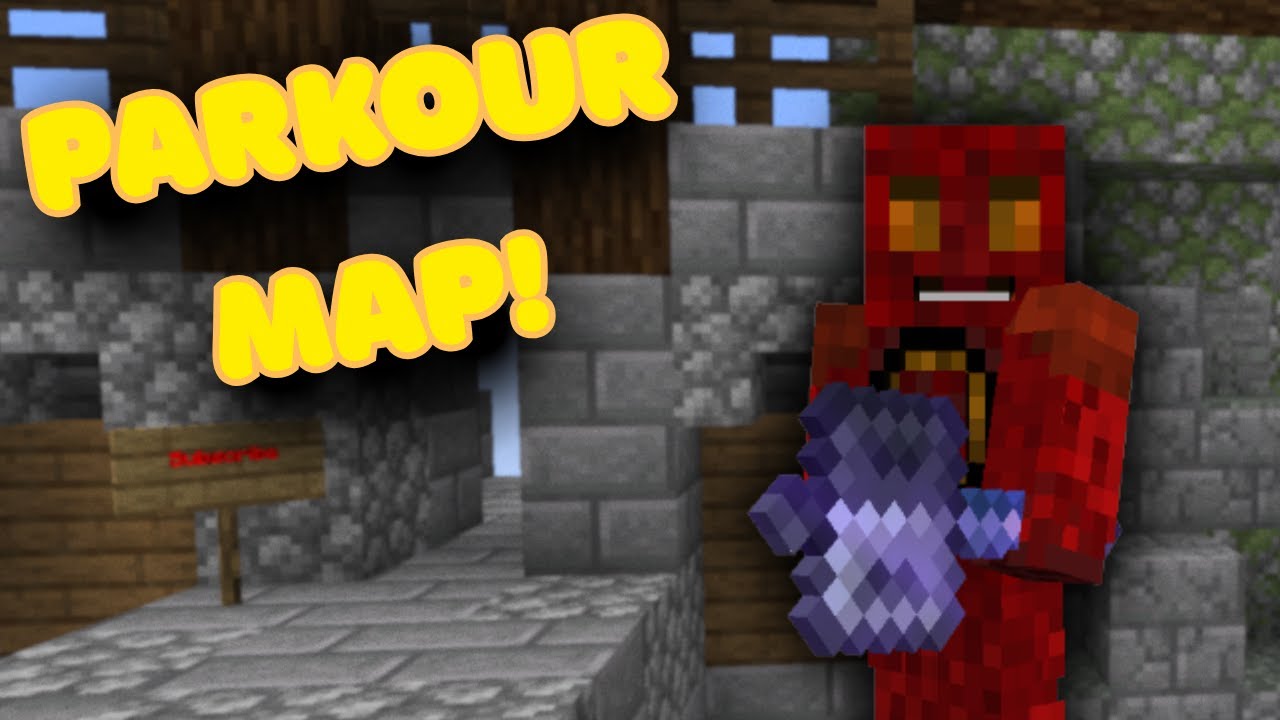 How I Make A Mace Parkour Map In Minecraft - YouTube