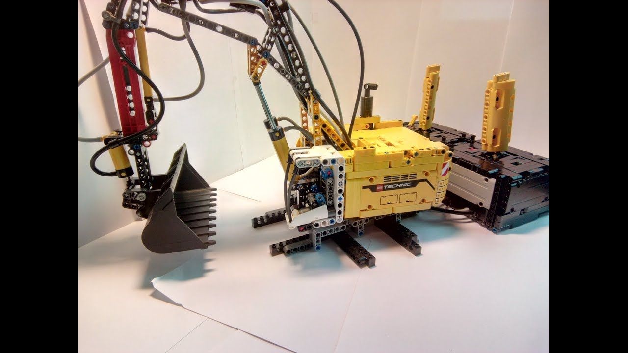Lego Technic Pneumatik einfach steuern - Joystick - Steuerung ...