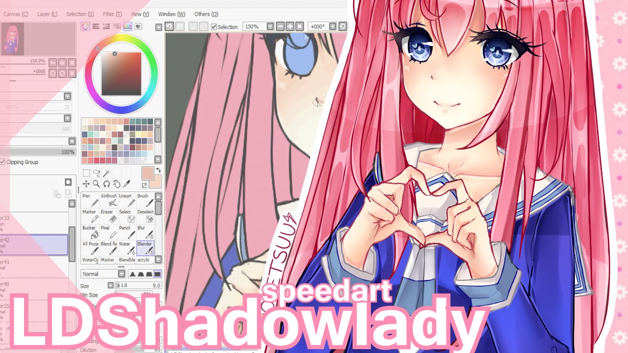 『speedpaint』LDShadowlady! - YouTube