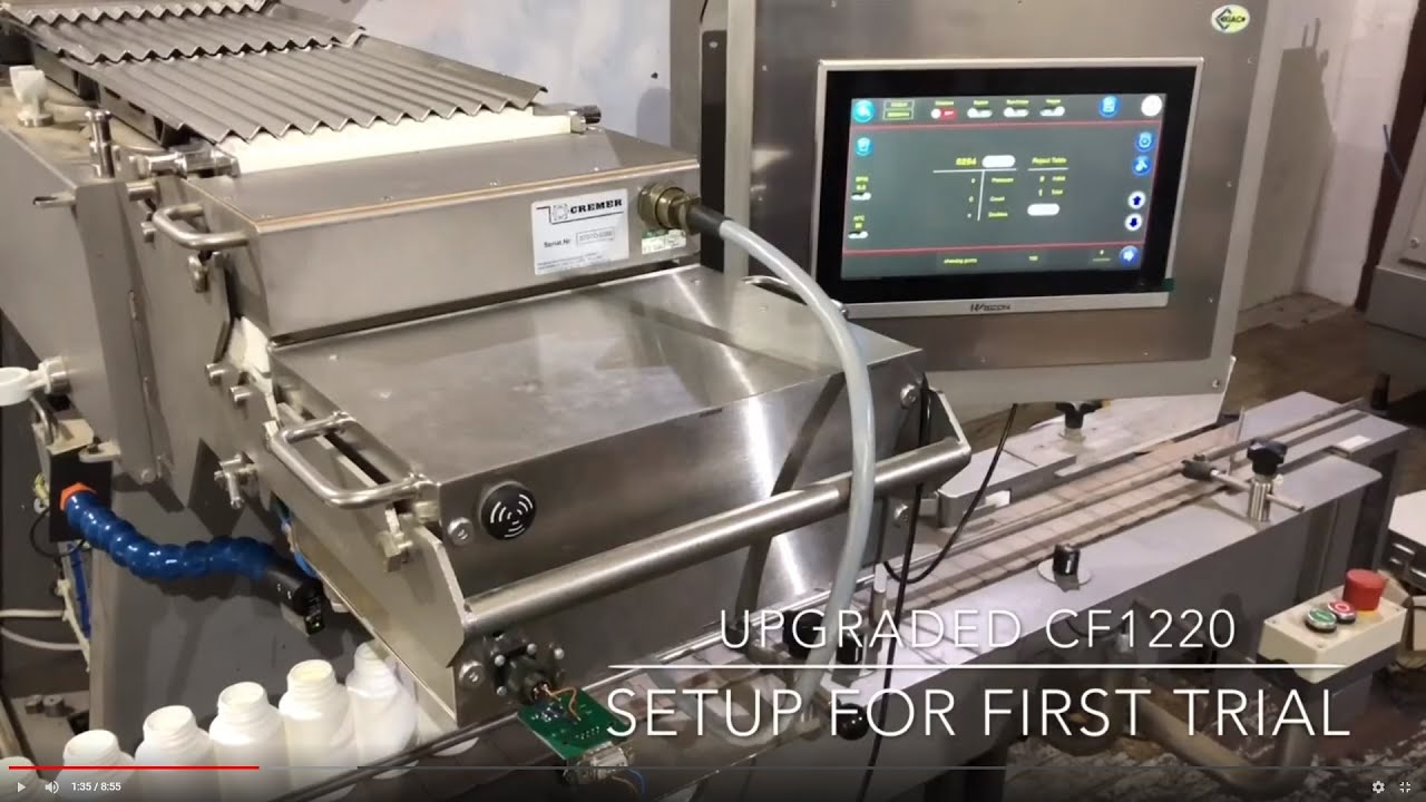 Real-time validation of the Cremer CF1220 memory flaps unit cylinder ...