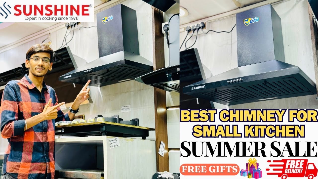 SUNSHINE MANUAL CHIMMEY | CHIMNEY FOR SMALL KITCHEN | SUNSHINE VS2 PRO ...