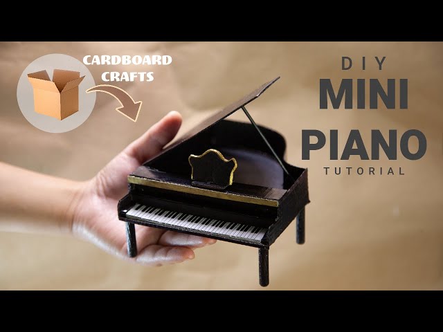 How To Make A Cardboard Piano Keyboard