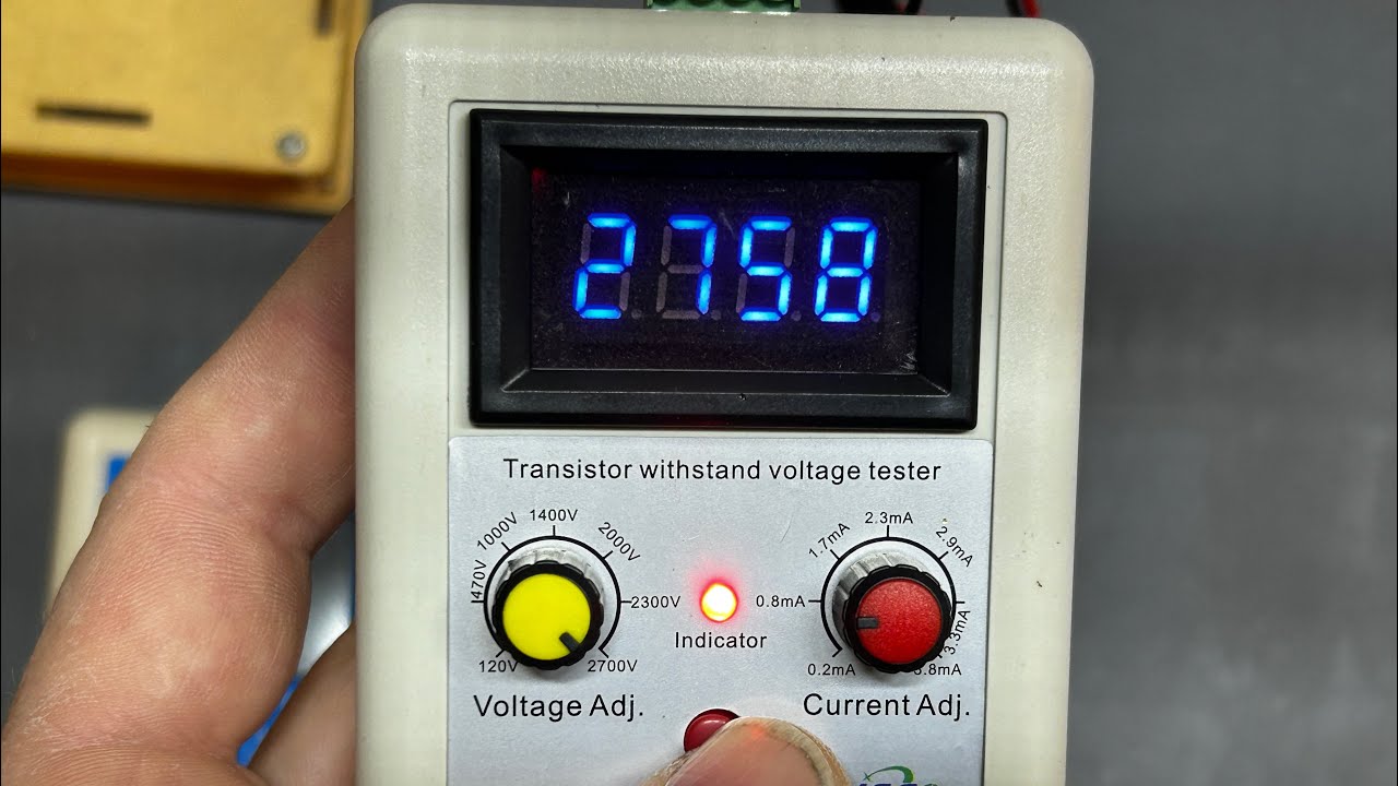 Tester 120-2700V IGBT a jiné - YouTube