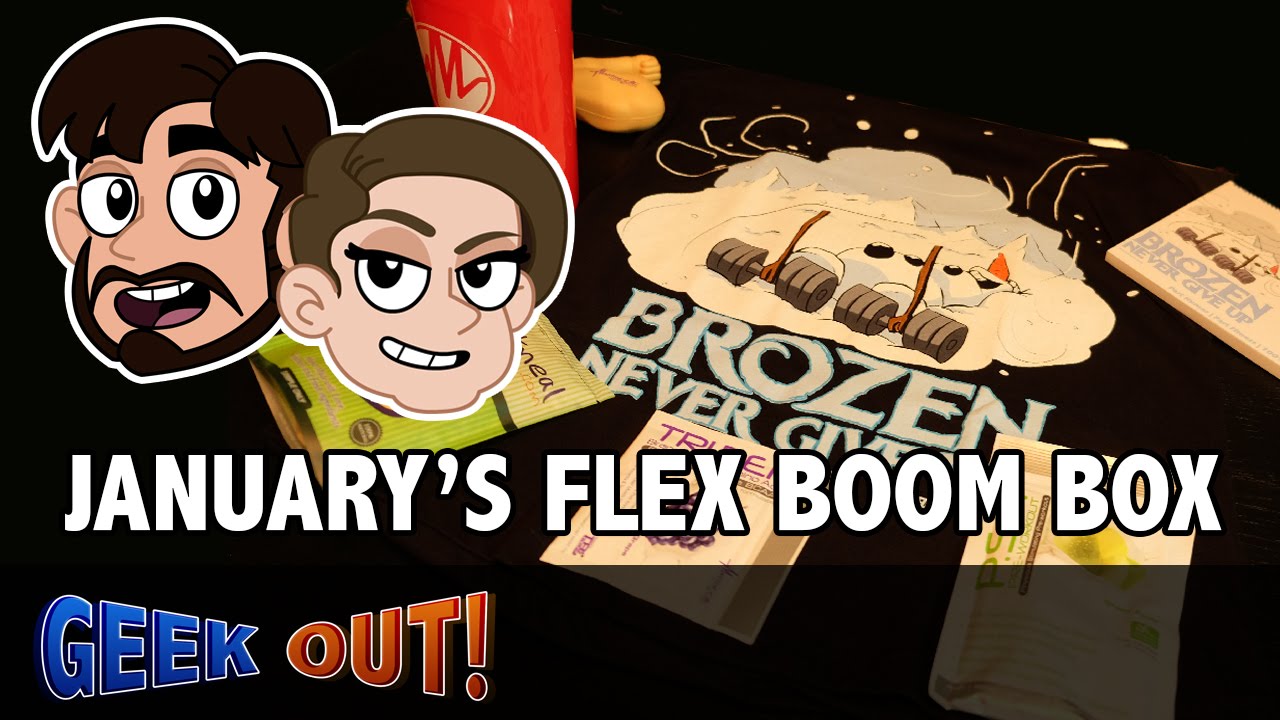 Geek Out | Unboxing January's Boom Box - YouTube