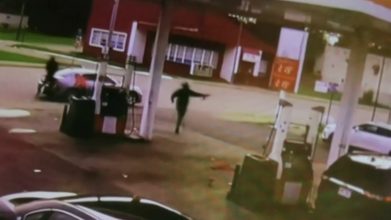 Security camera captures video of deadly shooting at River Rouge gas ...