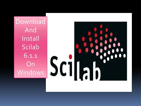 How to Download scilab 6.1.1 & install and run on Windows Operating system - YouTube