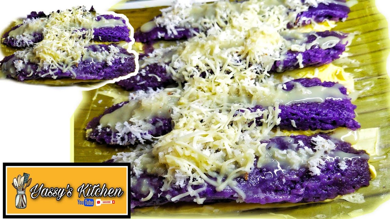 Puto Bumbong I How to Make Puto Bumbong without Bamboo Steamer - YouTube