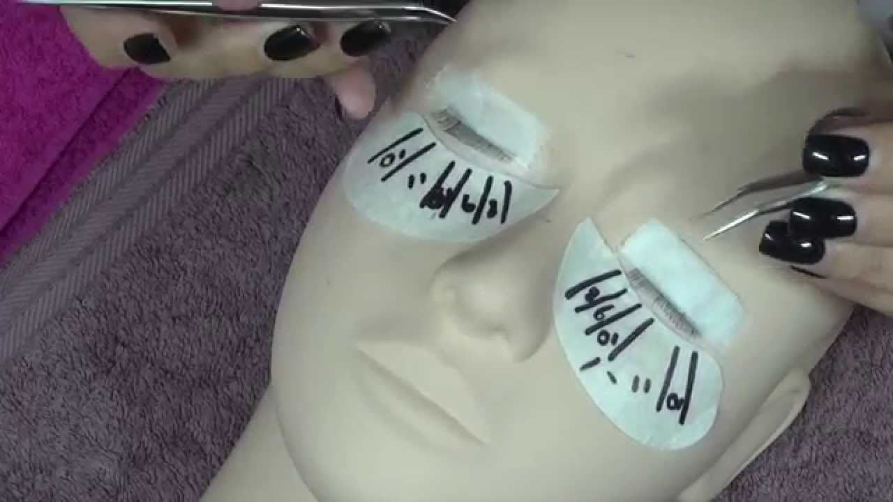 HAND ANGLES FOR BETTER LASHING EYELASH EXTENSIONS - YouTube