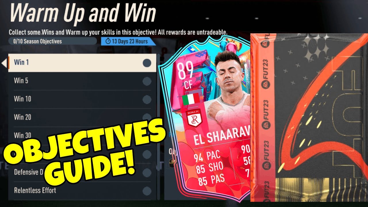 HOW TO COMPLETE WARM UP AND WIN OBJECTIVES FAST! - FIFA 23 Ultimate ...