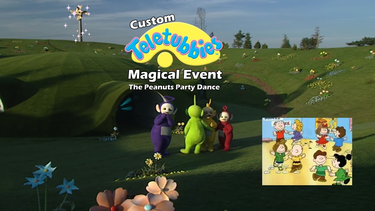 Custom Teletubbies Magical Event: The Peanuts Party Dance - YouTube