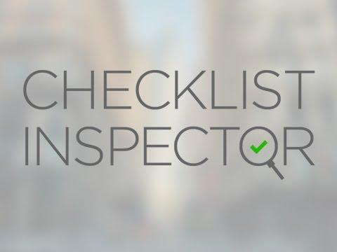 Checklist Inspector - Auditing and Safety Inspection made easy - YouTube
