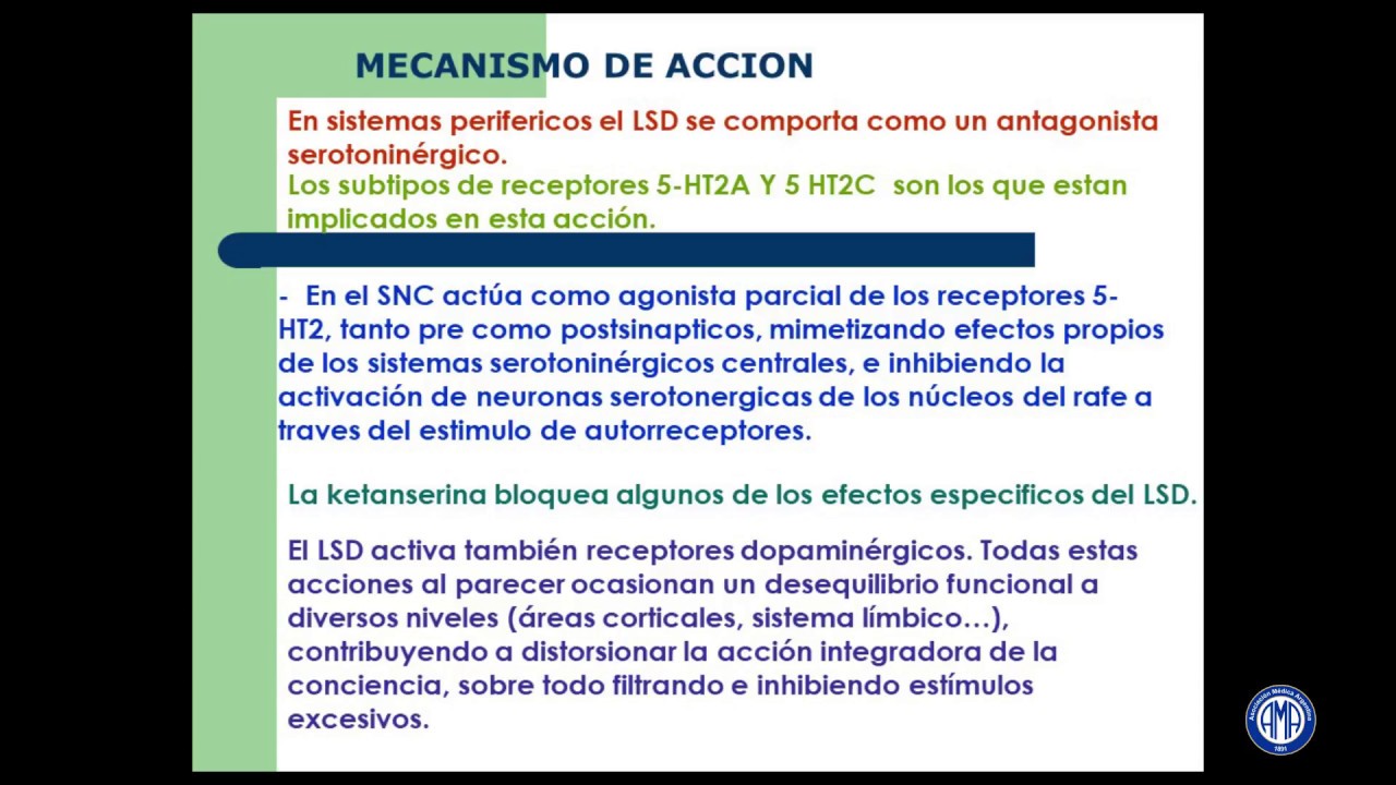 EL LSD - Ácido Lisérgico - Prof.Dr. Eduardo Burga Montoya - YouTube