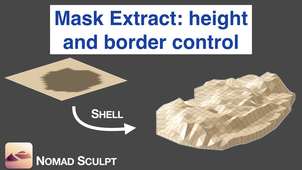 Mask shell with height control | Nomad Sculpt - YouTube