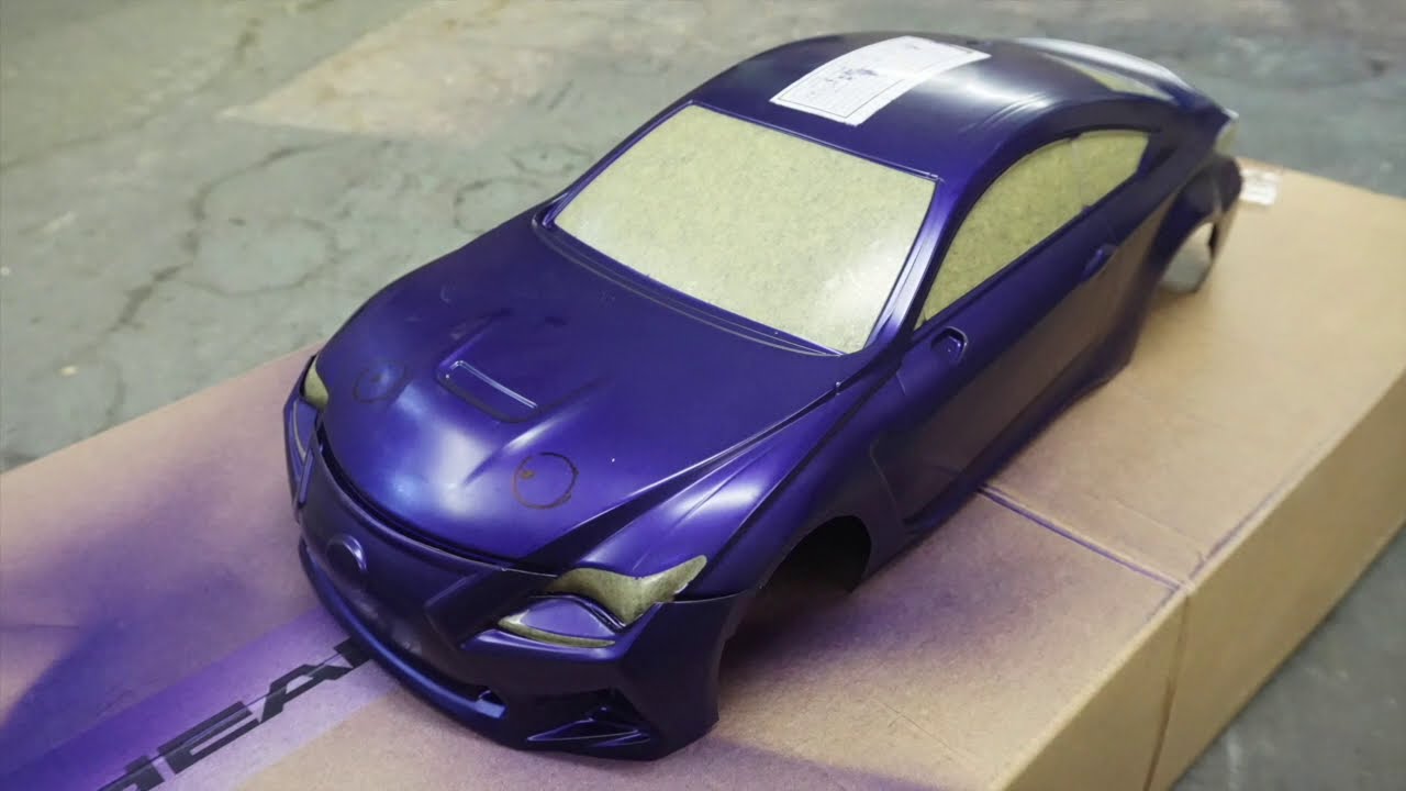 RC Body Build - Lexus RCF - Drift Beater - YouTube