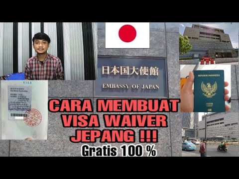 (2022) - LENGKAP CARA MUDAH MEMBUAT VISA WAIVER JEPANG , GRATIS 100% ...