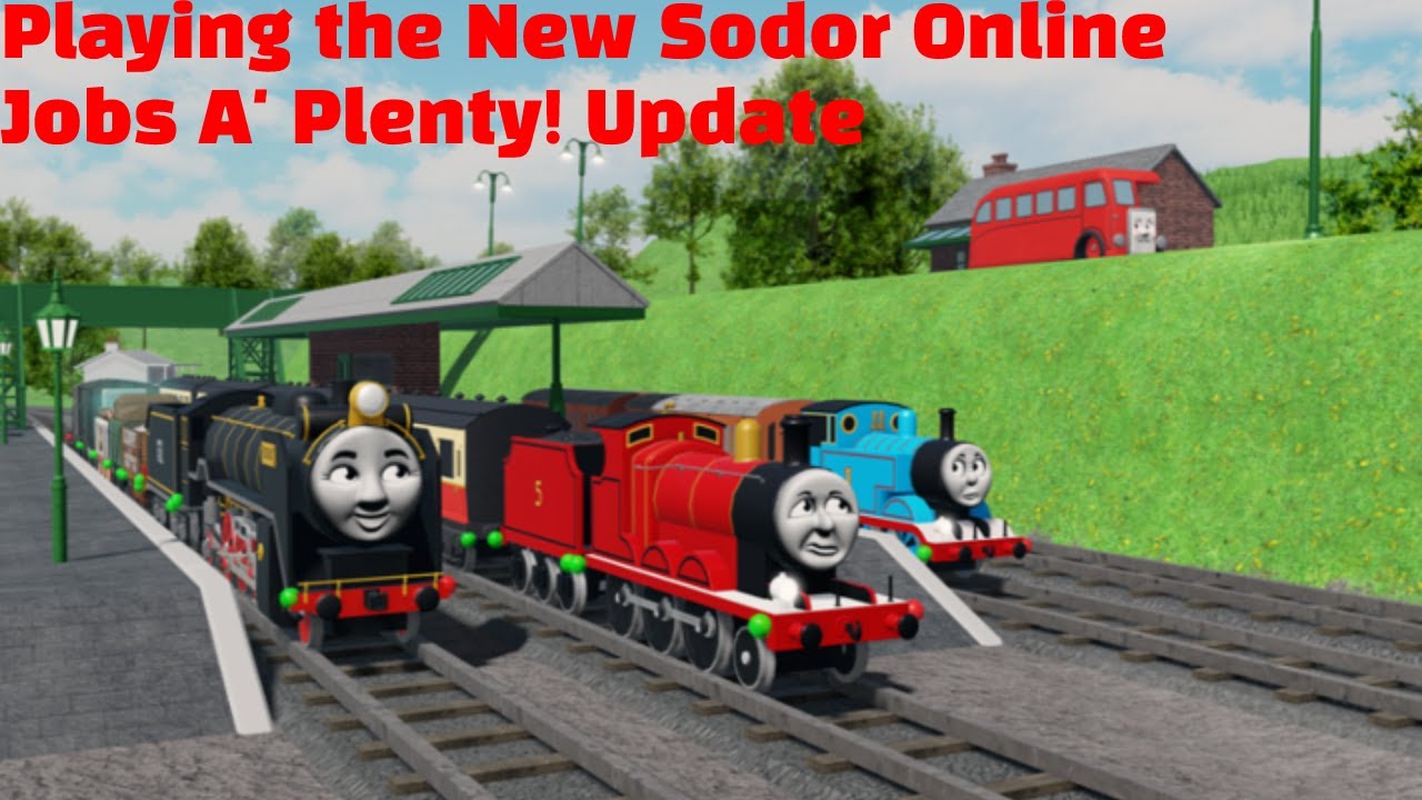 PLAYING THE NEW SODOR ONLINE JOBS A' PLENTY UPDATE! I Roblox Sodor ...