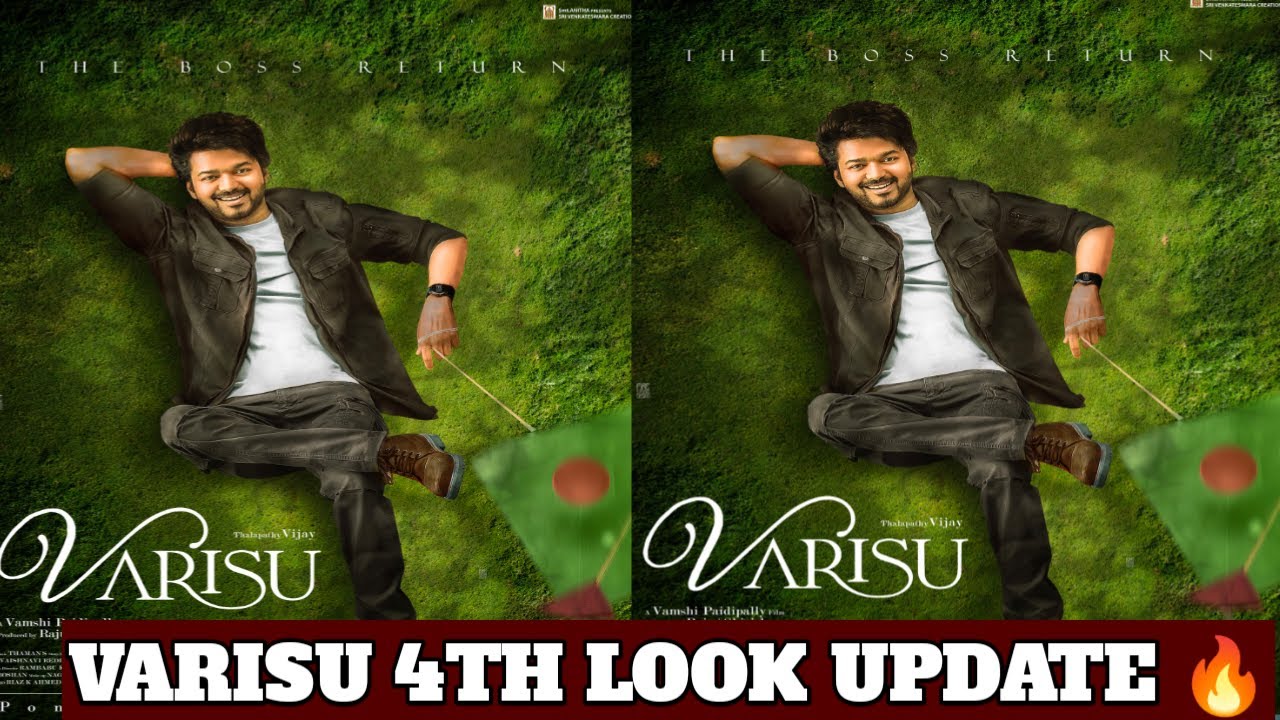 Exclusive: #Varisu 4th Look Update 🔥... - YouTube