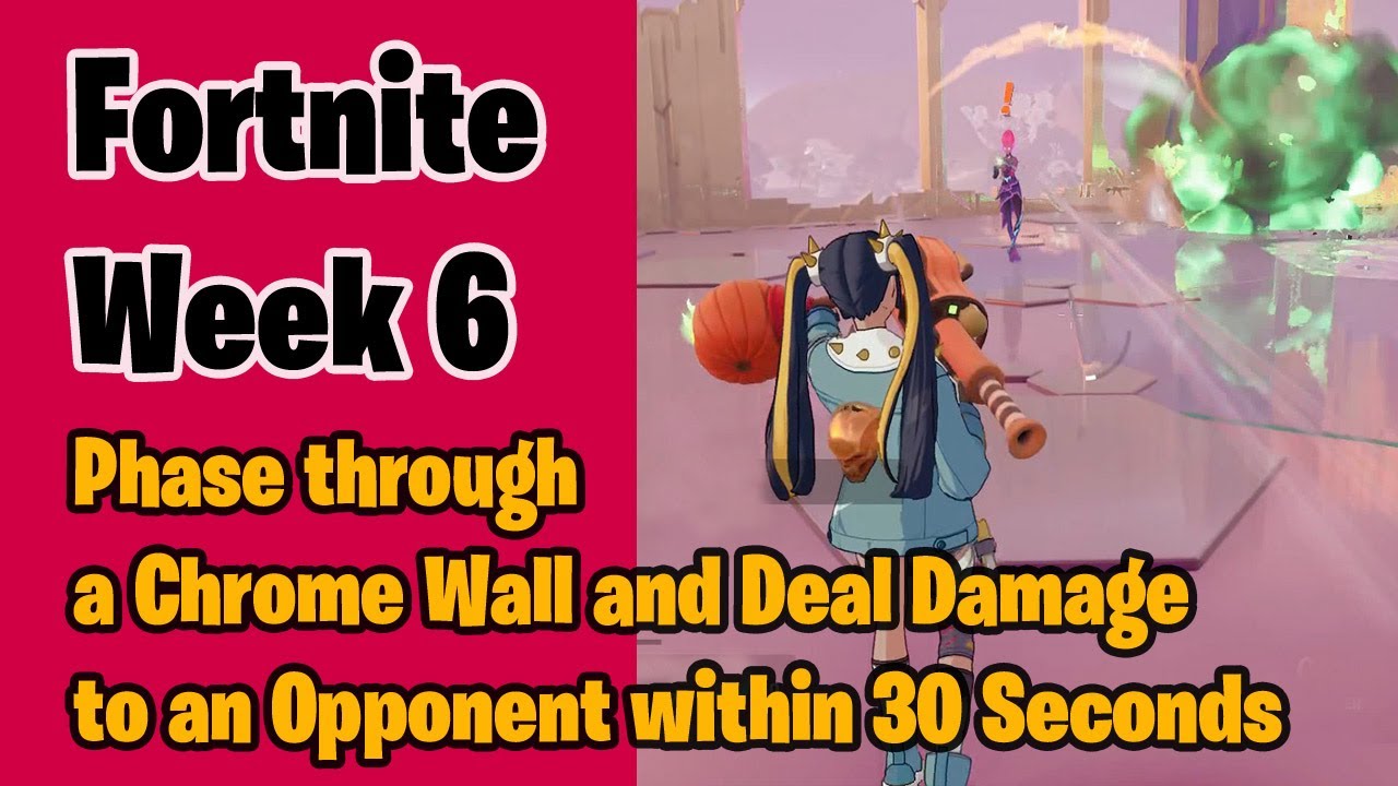 Phase through a chrome wall and deal damage to an opponent within 30 ...