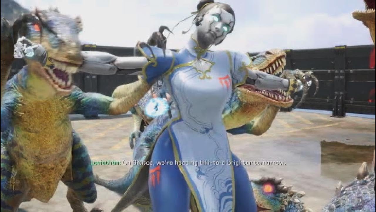 Exoprimal Robot Chun Li Vigilant MVP Ruins - YouTube