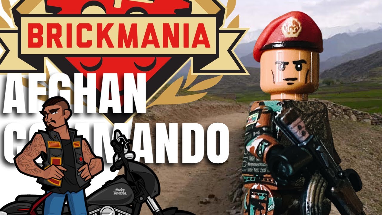 Brickmania | Afghan National Army Commando | Custom LEGO Minifugure ...