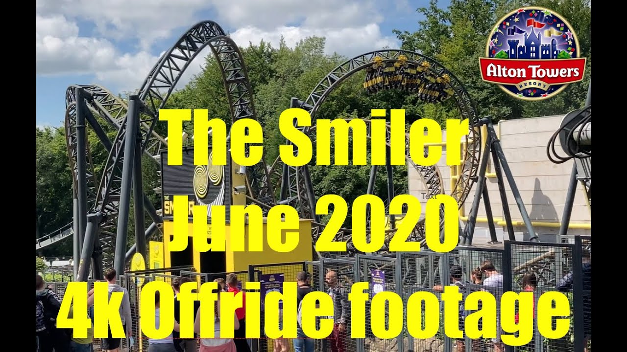 The Smiler July 2020 4K Offride Footage | Alton Towers - YouTube