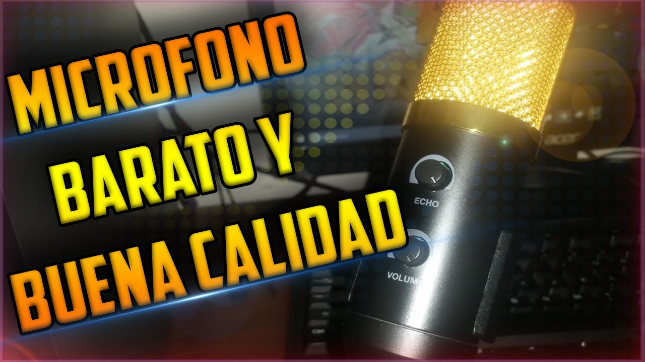 EL MEJOR MICRÓFONO CONDENSADOR BARATO Y BUENA CALIDAD - BM-100FX ...