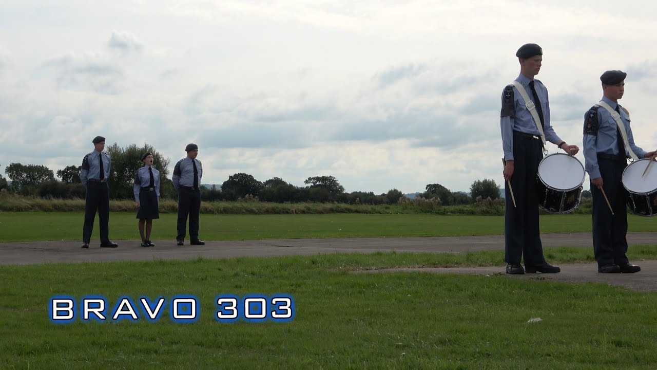 416 Squadren March - Woodspring Wings Model Air Show 2021 - YouTube