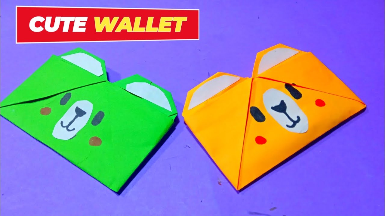 How To Fold An Origami Wallet | Hello Origami Lover - YouTube