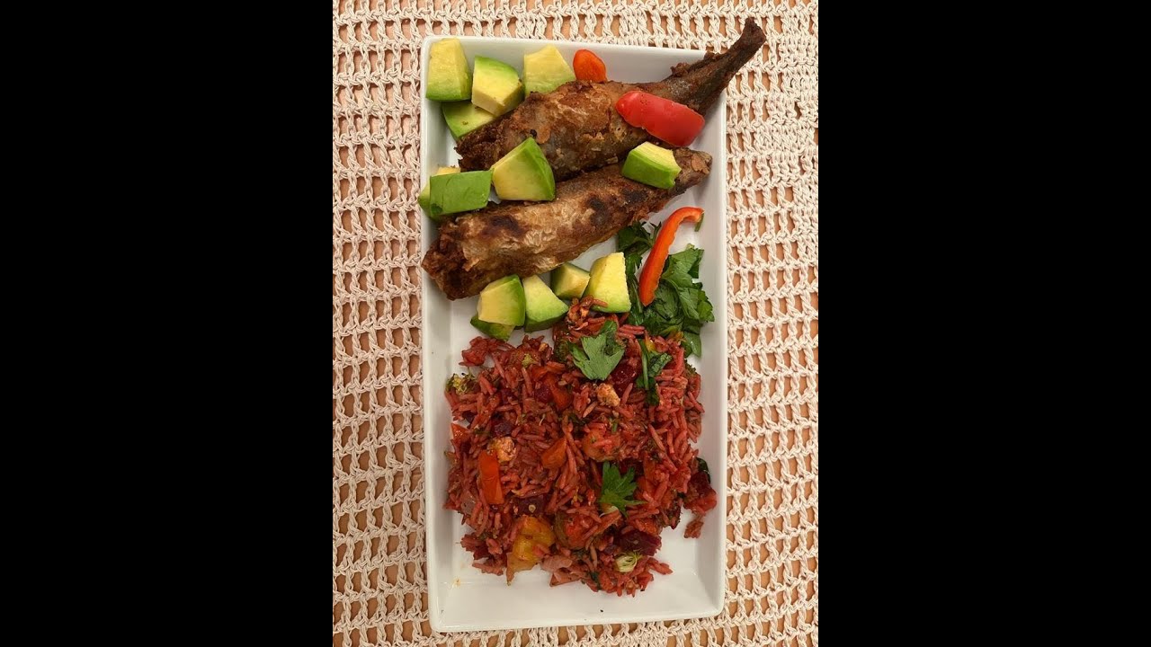 Du Riz Rouge Recipe - YouTube