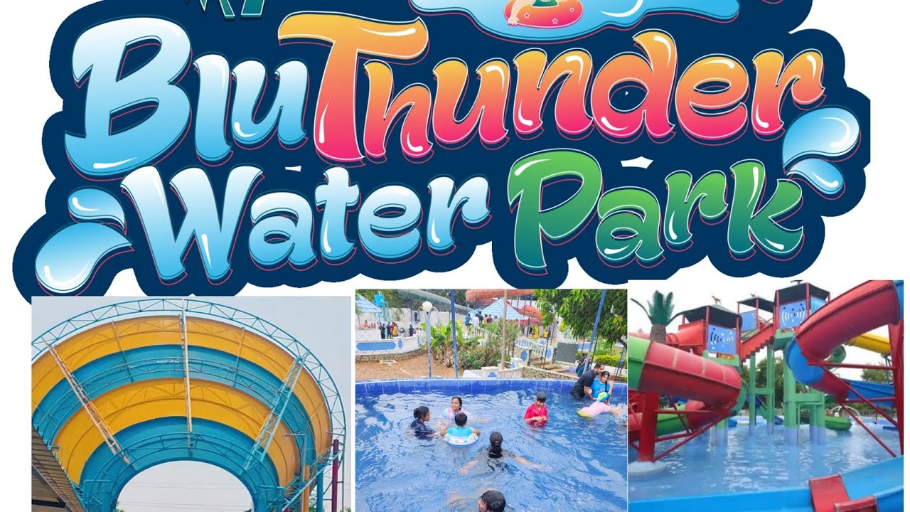 Suhas & manvitha A day in BLUE THUNDER WATER PARK 🏞️😍😍 - YouTube