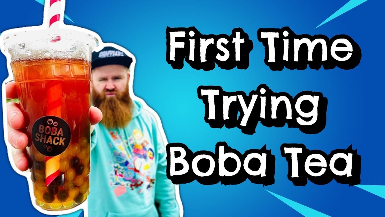 FIRST TIME trying BOBA TEA!! | Boba Shack, Chesterfield - YouTube