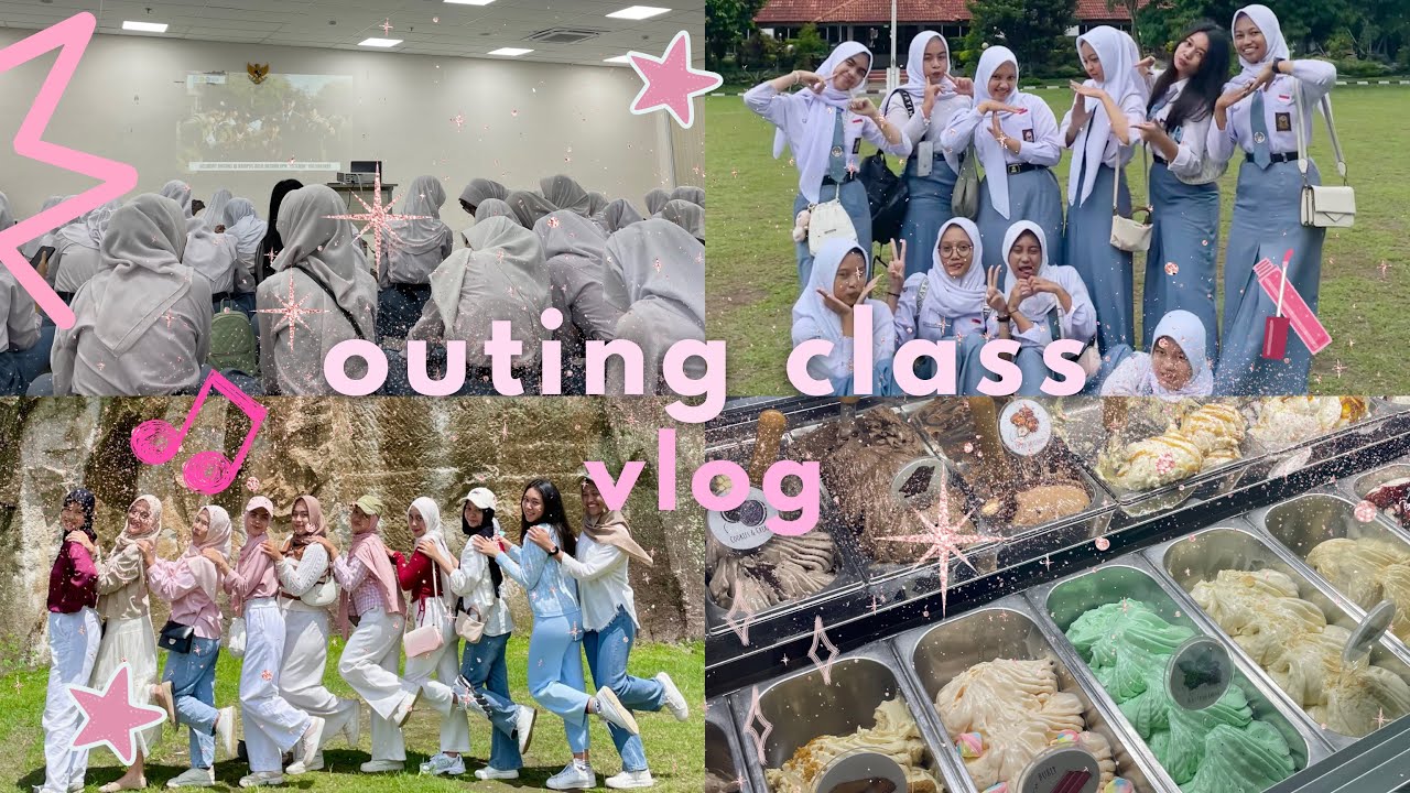 ⊹₊ ⋆ outing class vlog📷 : to jogja as agit 🦢🎀🩰 - YouTube