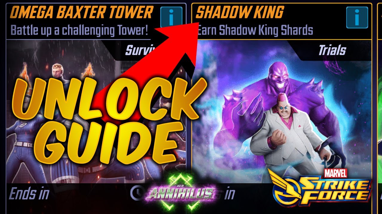 New Player Shadow King unlock guide 100% f2p. When to target him and ...