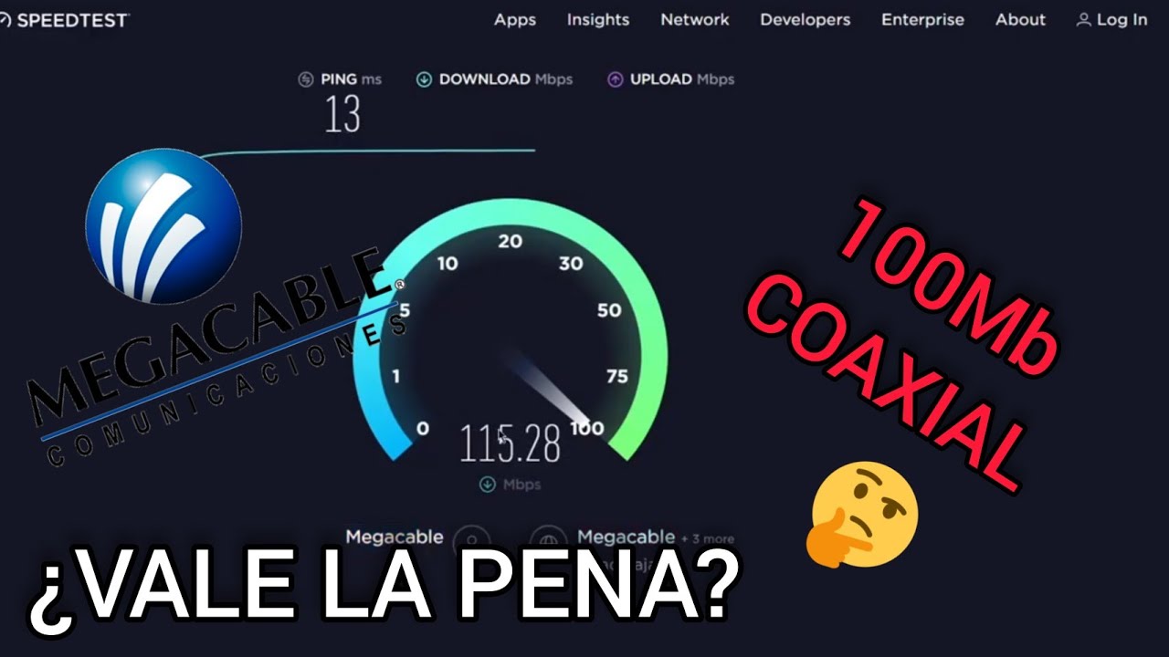 MEGACABLE 100 MEGAS EN COLIMA ¿VALE LA PENA? 2021 + TEST DE VELOCIDAD ...
