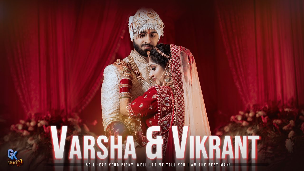 WEDDING TEASER || VARSHA & VIKRANT || GK STUDIO ALIGARH || - YouTube