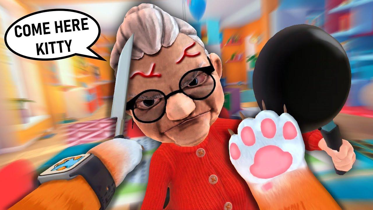 I Became a Cat & Destroyed Granny's House | VR Cat Simulator - YouTube