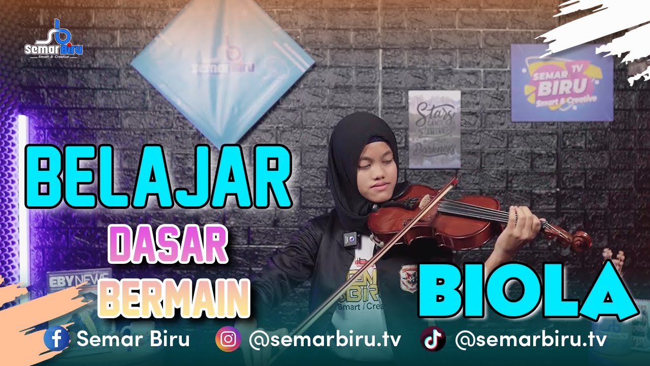BELAJAR DASAR BERMAIN BIOLA - YouTube