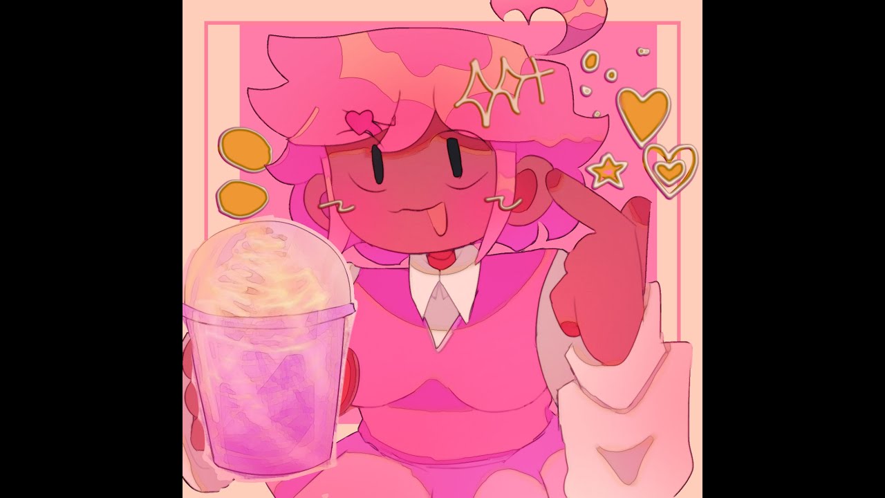 speed paint on jaden (pink from human hijinks) - YouTube