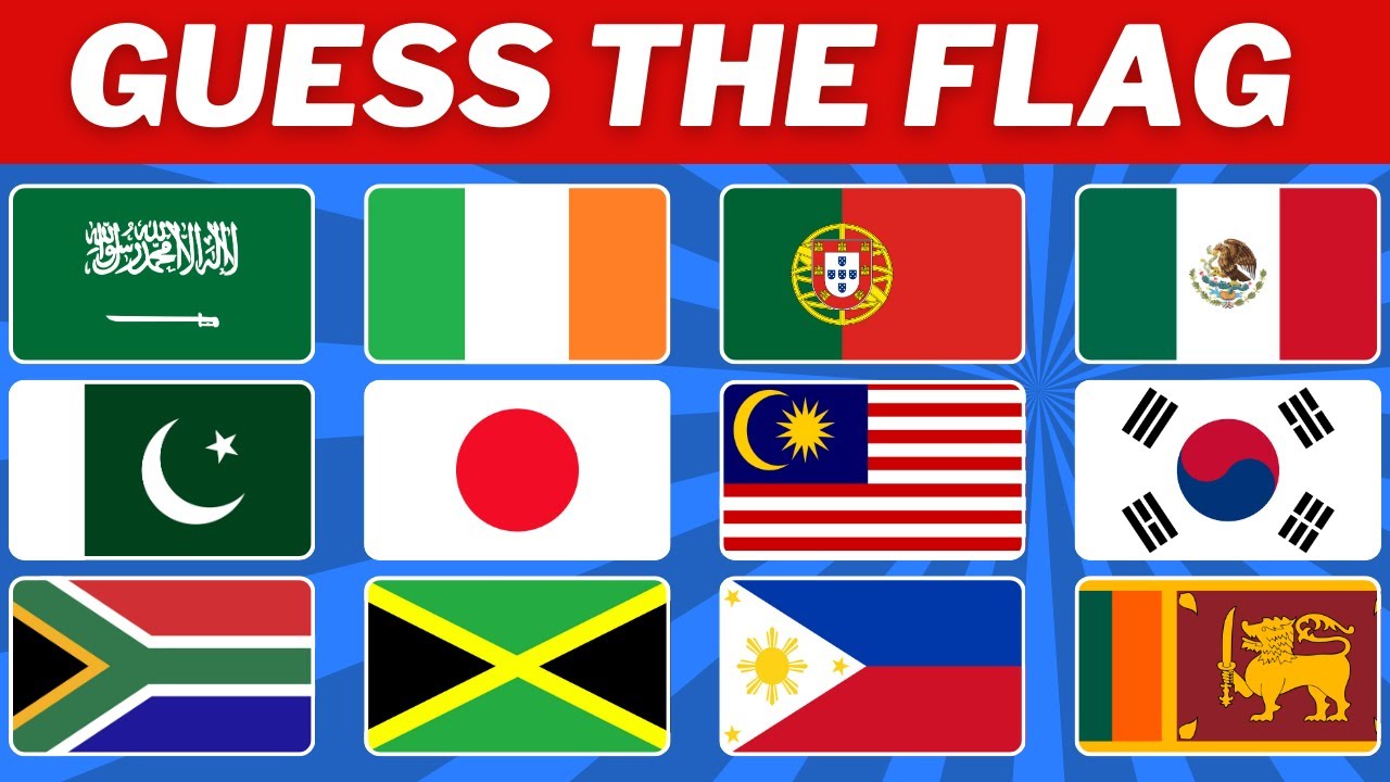 "Can You Guess the Flag? 🌍 | Ultimate Flag Quiz Challenge You Name ...