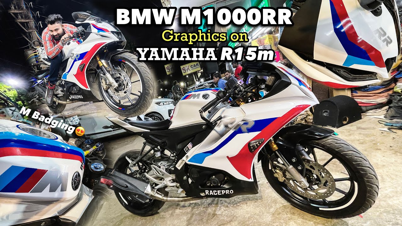 World's First R15m On BMW M1000RR Graphics😍 - YouTube