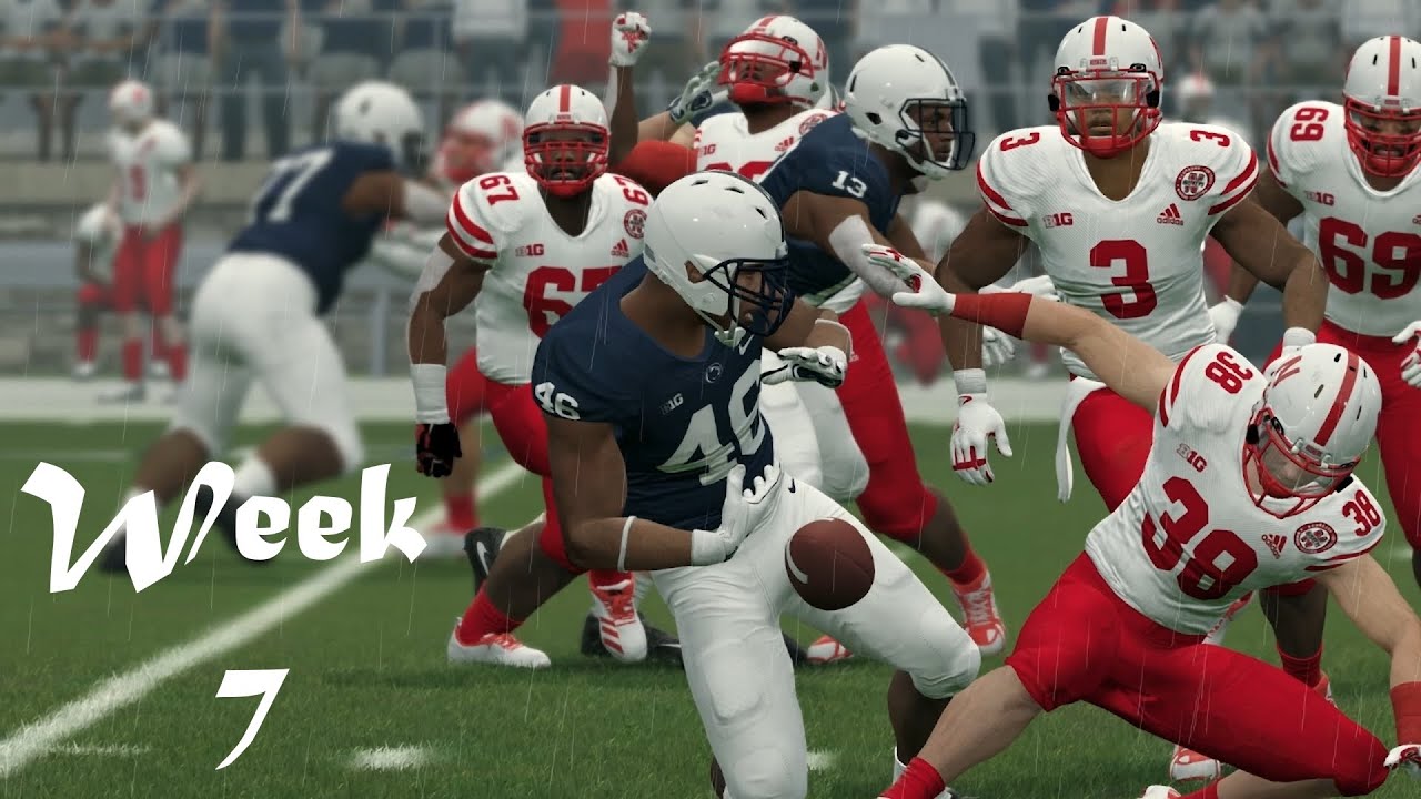 Nebraska vs Penn State | Week 7 | College Football Revamped - YouTube