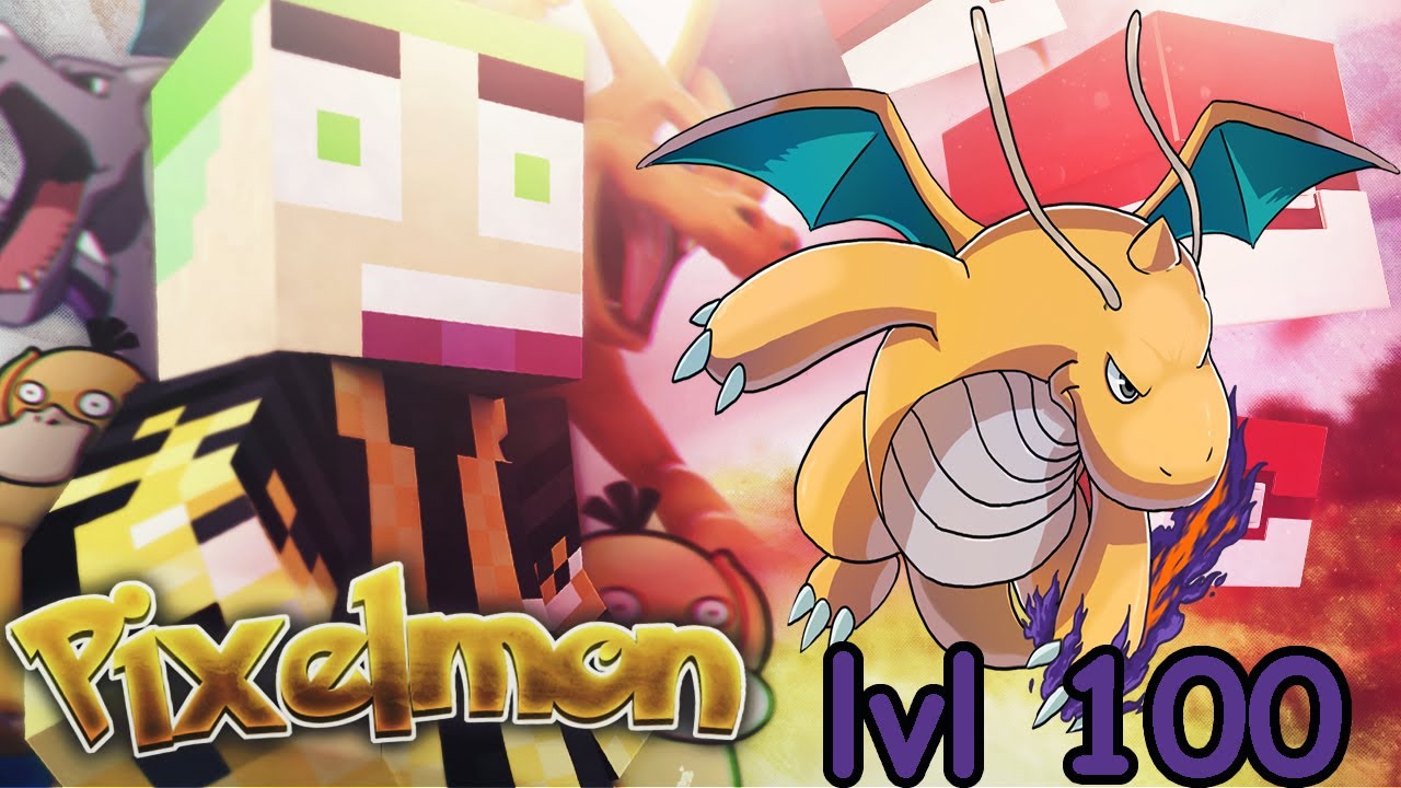 MINECRAFT PIXELMON #213 DRAGONITE LEVEL 100! - YouTube