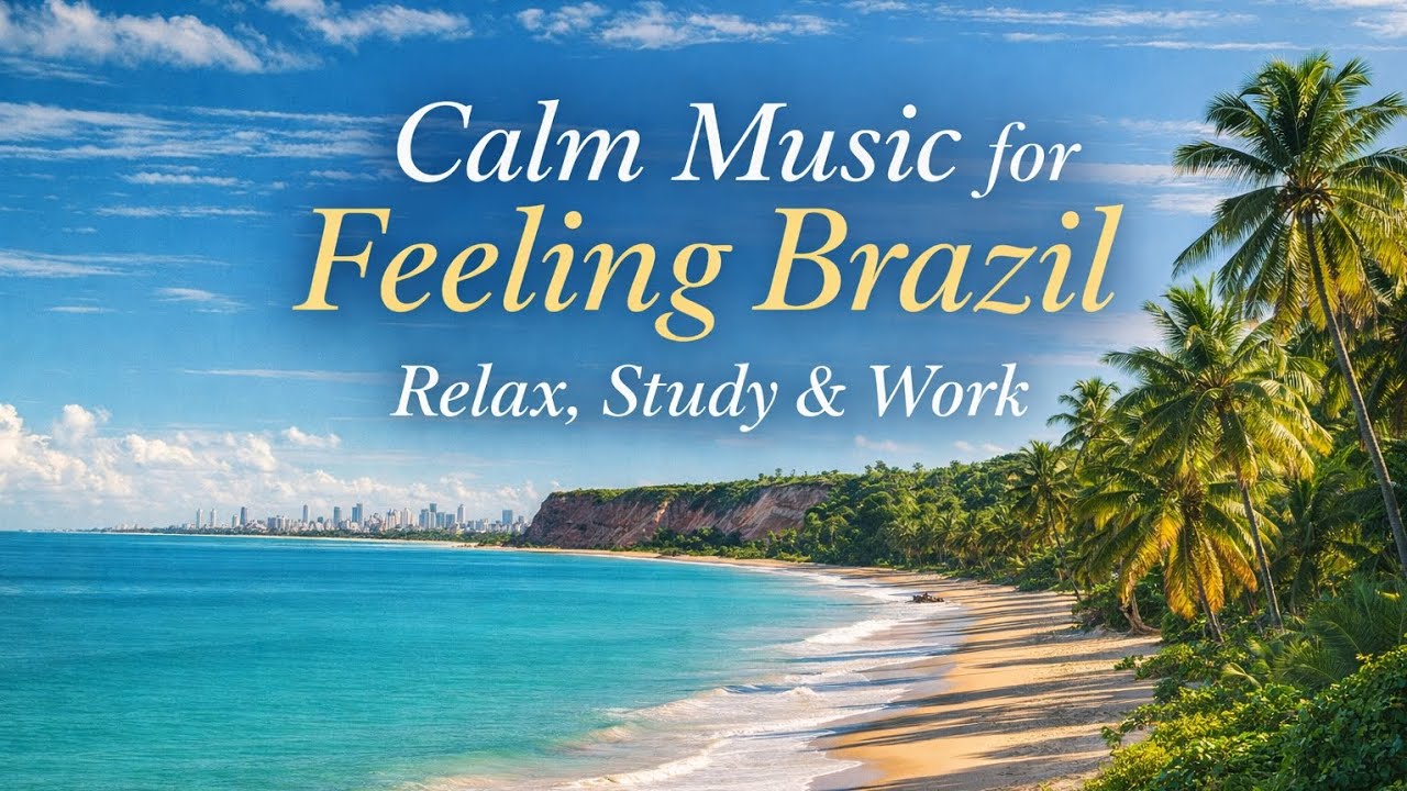 Music for Feeling in Brazil | Calm Brazilian Instrumental & Soft Baião ...