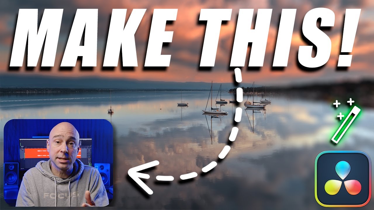 EASY FUSION | How to Create Square Inset in DaVinci Resolve 18 Fusion ...