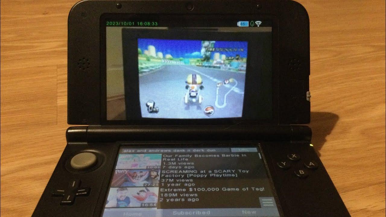 ThirdTube: A Nintendo 3DS YouTube Client - YouTube