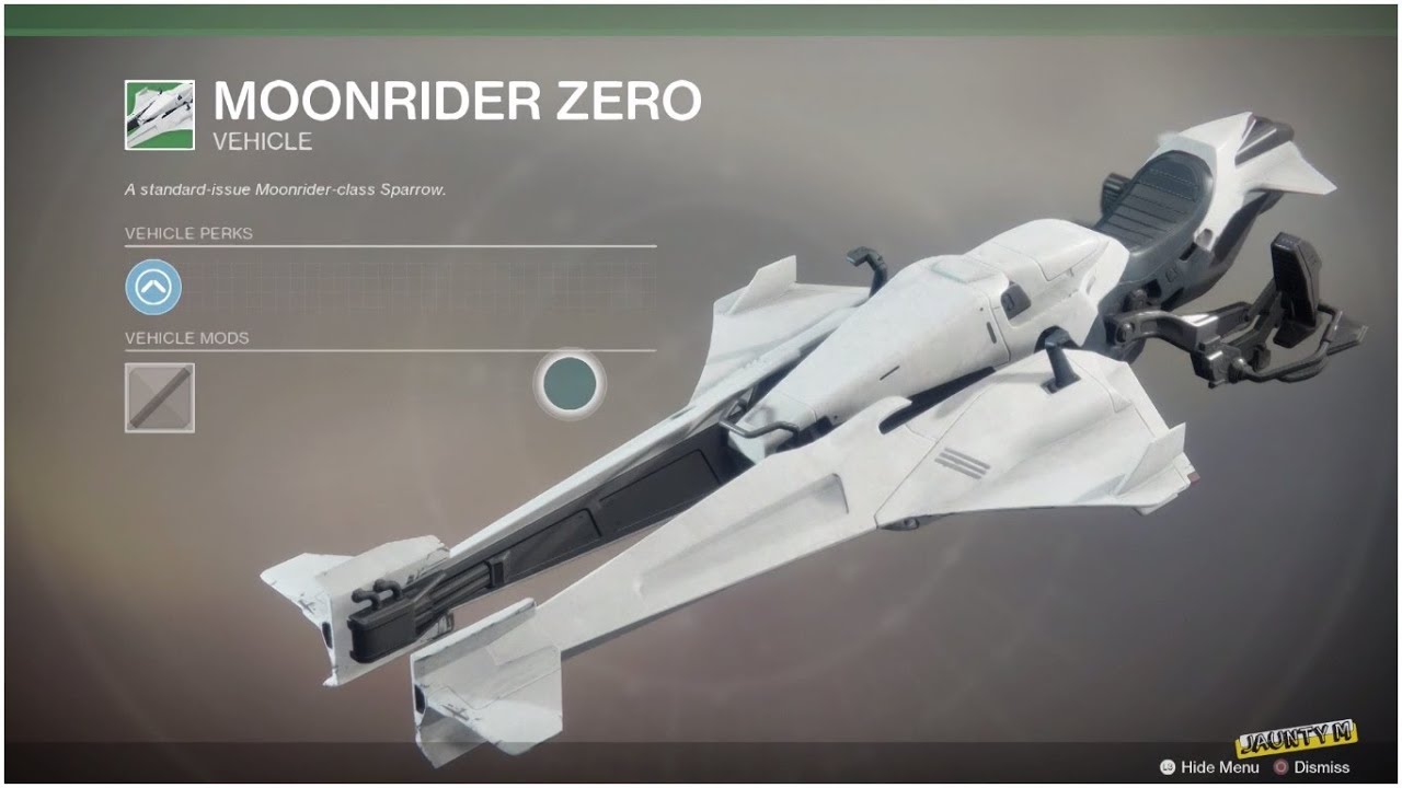 Destiny 2 - How to get The "Sparrow" / Flying Bike - YouTube